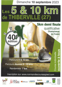 Les 10 bornes de Thiberville - Mairie de Thiberville
